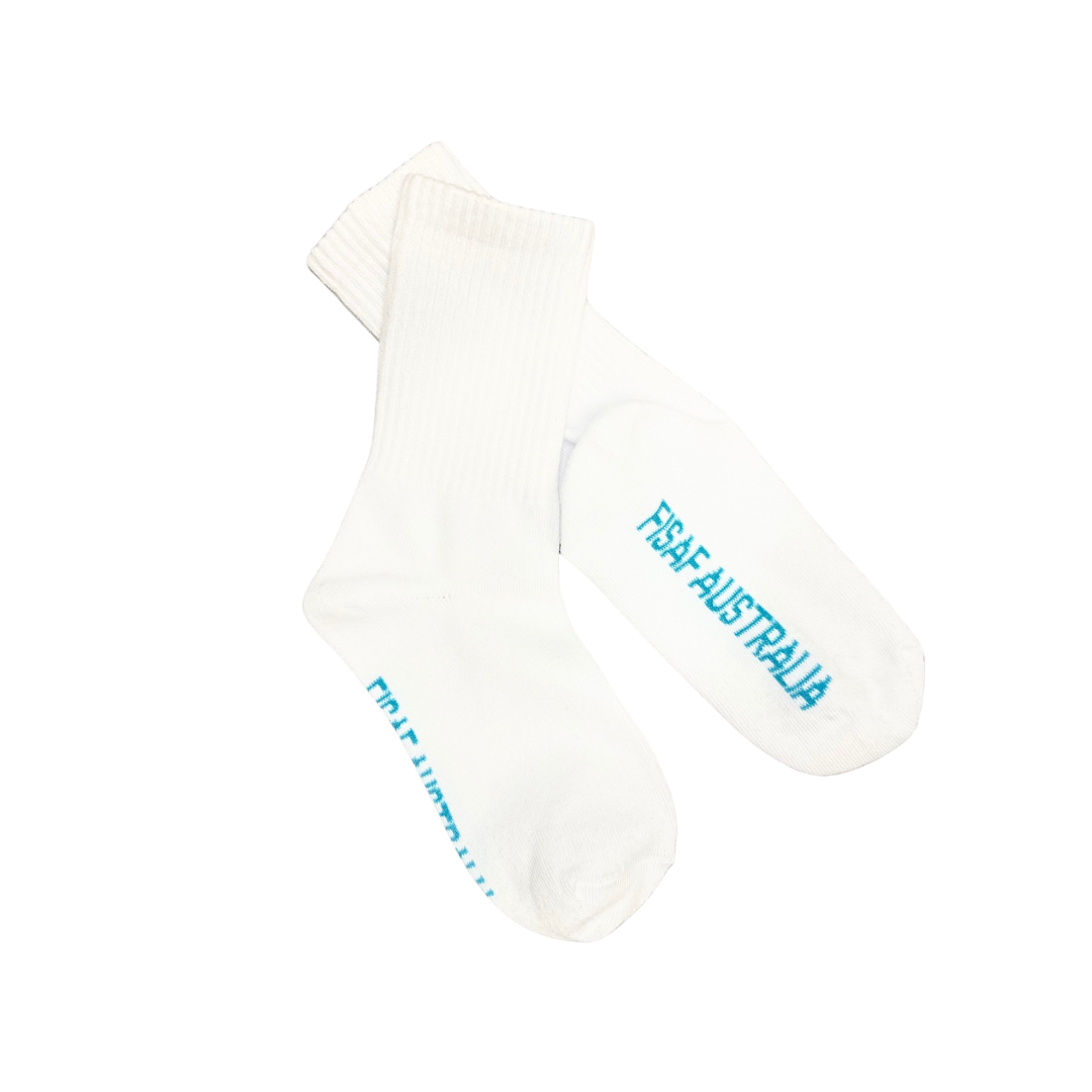 FISAF Australia Competition Crew Socks FISAF Australia FISAF Australia Competition Crew Socks FISAF Australia